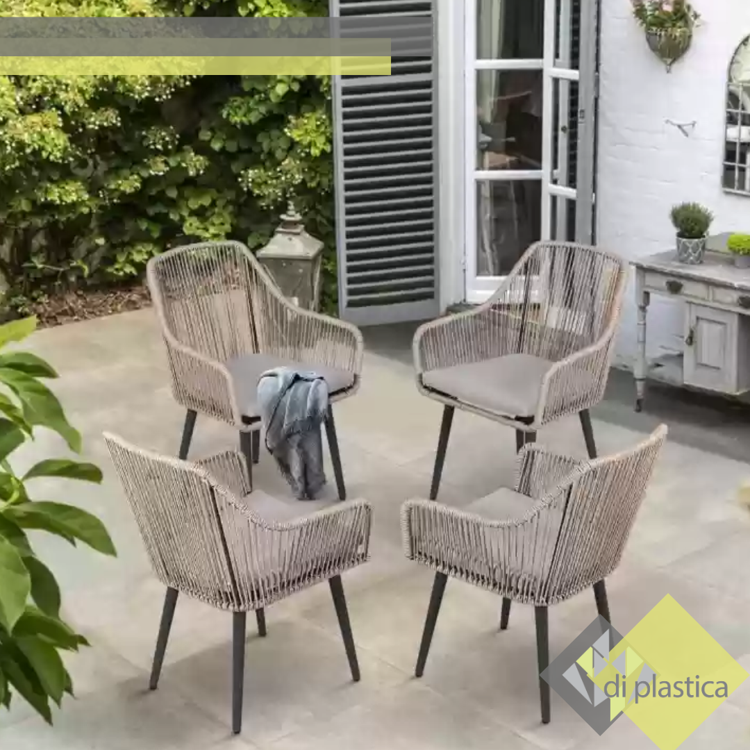 Sillas Tejidas para Jardín: Frescura y elegancia esta primavera